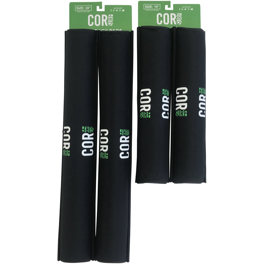 Aero Roof Rack Pads 19" or 28" - For Large Aero Bars – COR Surf
