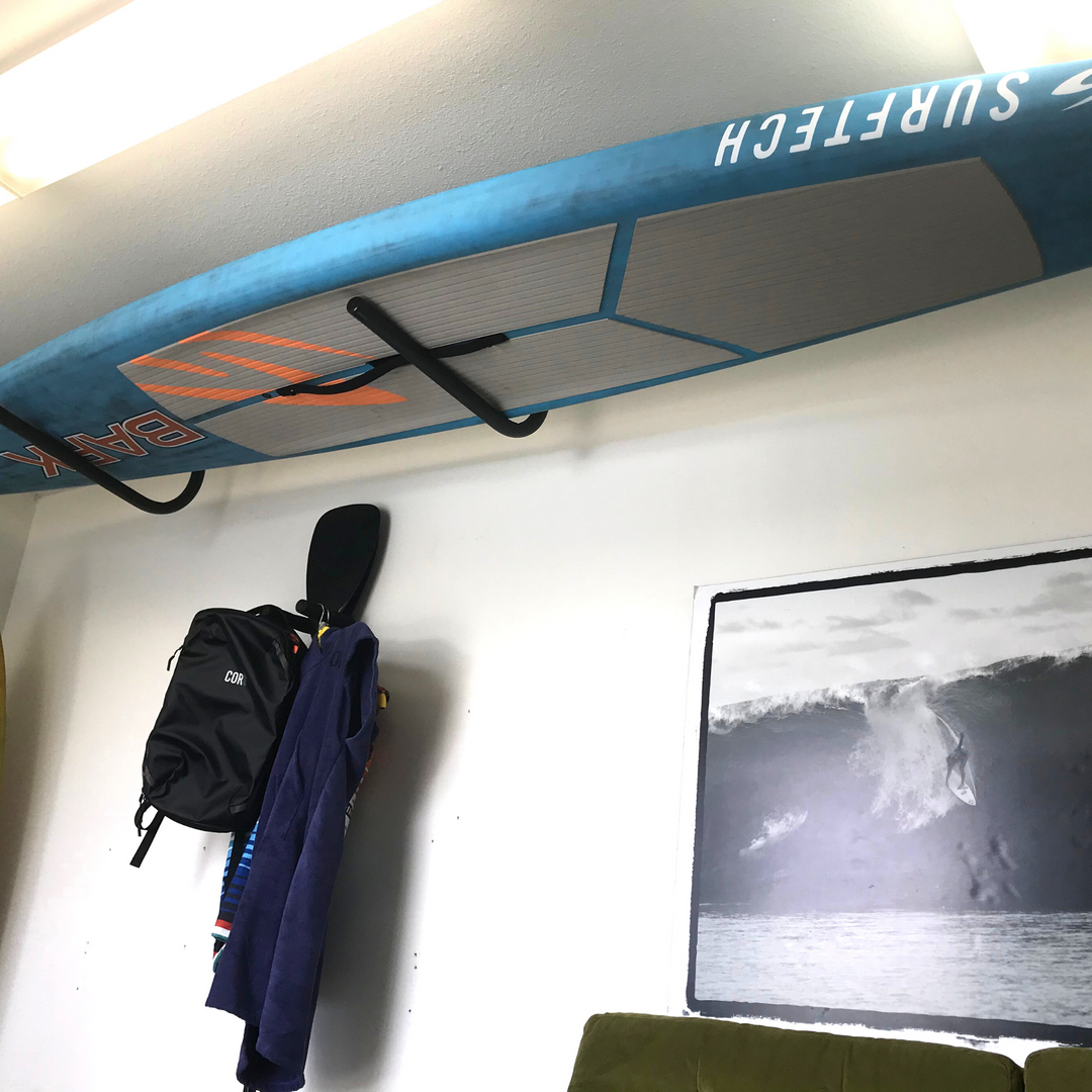 SUP Surfboard Ceiling Rack | Heavy-Duty Paddleboard Mount by COR Surf